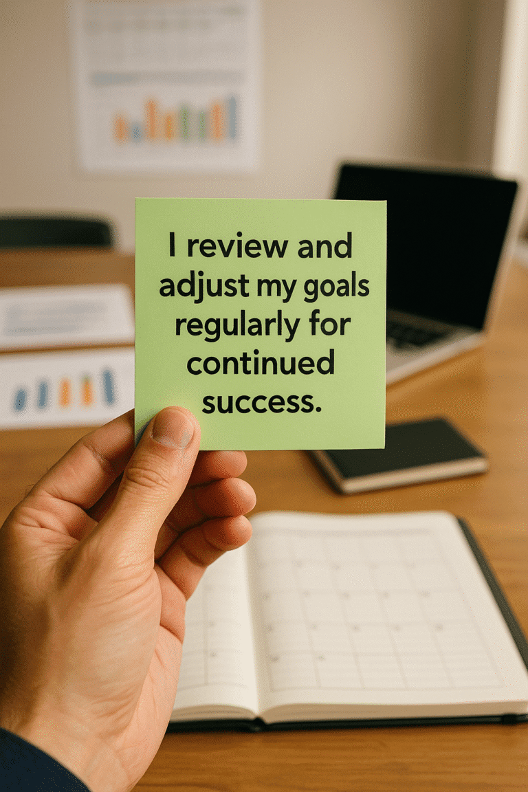 35 Goal-Setting Affirmations to Stay Focused and Motivated