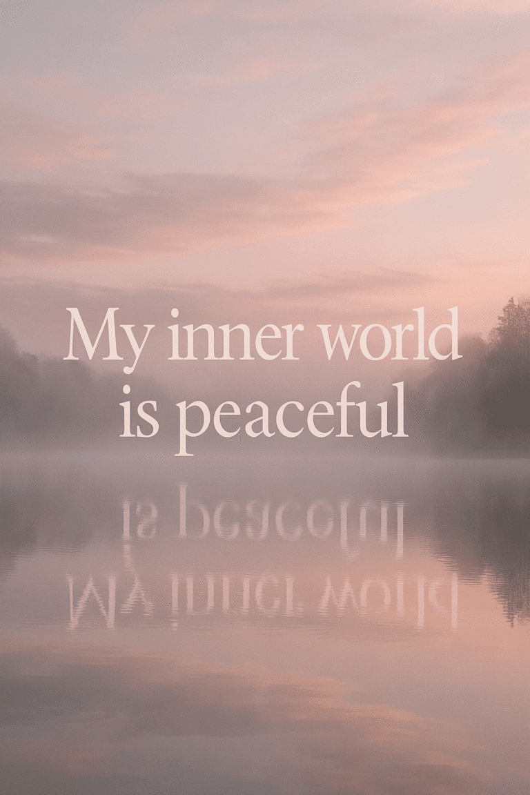35 Powerful Affirmations for Inner Peace to Calm Your Mind and Heart